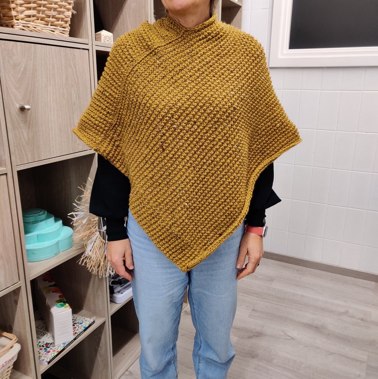 Tuto: tricoter un poncho bien chaud – LA FOURMILIERE