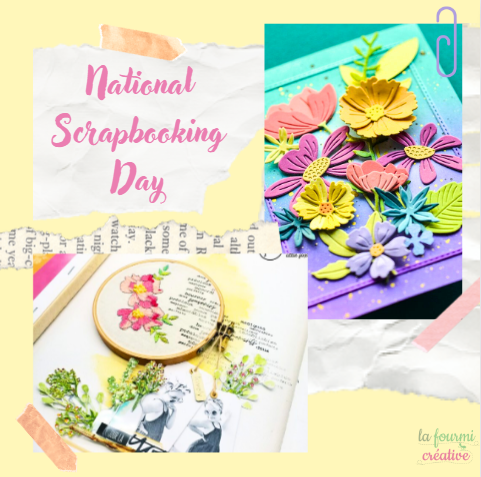 Jeu Concours National Scrapbooking Day – LA FOURMILIERE